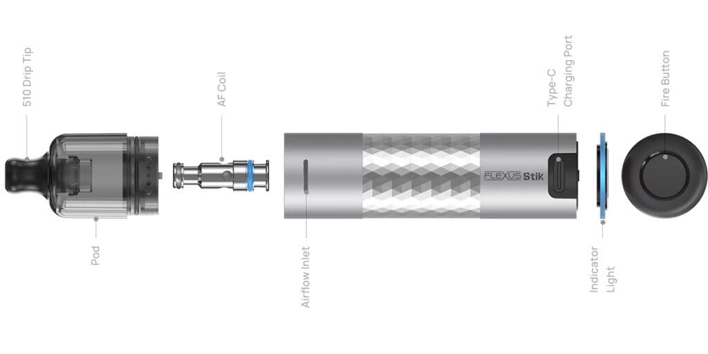 Kit Aspire Flexus Stik 1200mAh 3ml | e-Potion