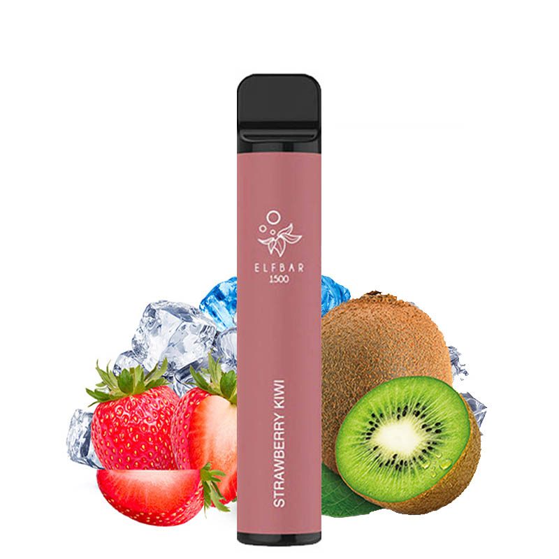 Elf Bar 1500 - Strawberry Kiwi | Doar la 45,00 lei